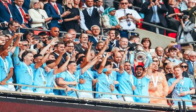 رياضة مانشستر سيتي يحرز بطولة كأس الإتحاد الإنجليزي على حساب مانشستر